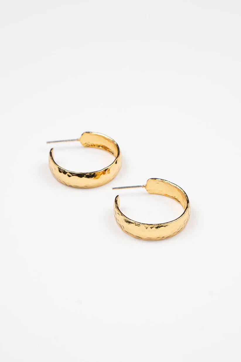 Hammered Hoops – Styles By Erica